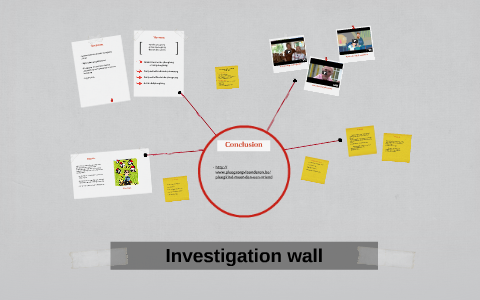 Investigation wall by Elyssa Bynens on Prezi