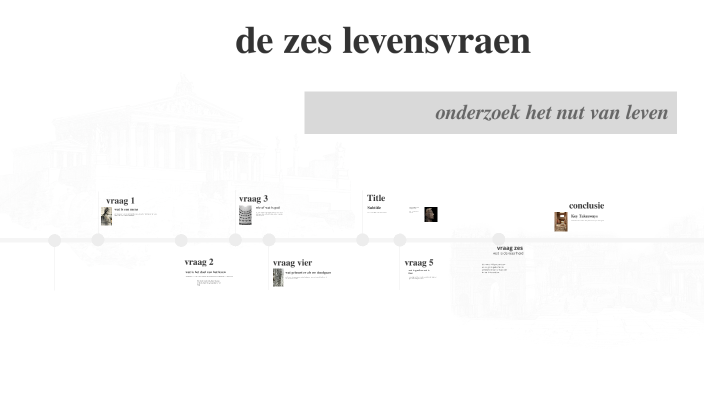 The Six Fundamental Questions of Life by bram siebert on Prezi