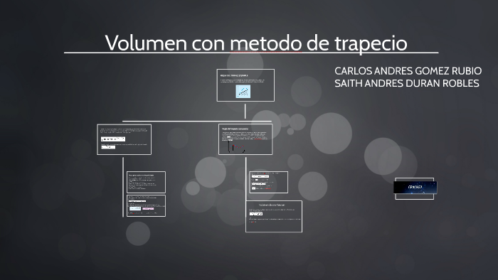 Volumen con metodo de trapecio by Saith Duran Robles on Prezi