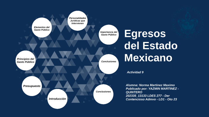 Egresos del Estado Mexicano by Dorian Gz on Prezi