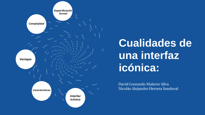 Cualidades de una interfaz icónica by Alejandro Herrera on Prezi