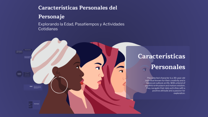 Características Personales del Personaje by José Yovanny Armesto palma ...