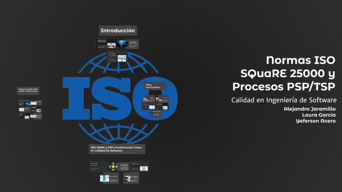 Normas ISO SQuaRE 25000 y Procesos PSP/TSP by Server Minecraft on Prezi