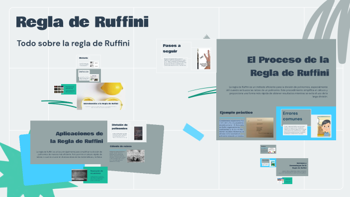 Regla de Ruffini by anthony rodriguez on Prezi