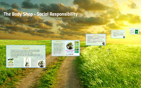 The Body Shop - Social Responsibility by Caitlin Plichta on Prezi