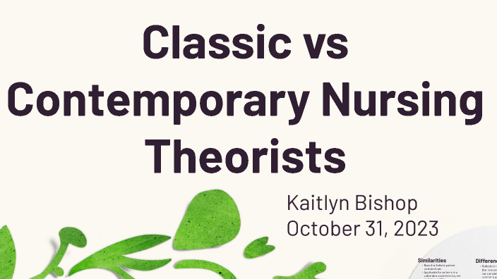 Classic VS Contemporary Nursing Theorists by Kaitlyn Bishop on Prezi