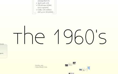 The 1960's by Laura Shumate on Prezi