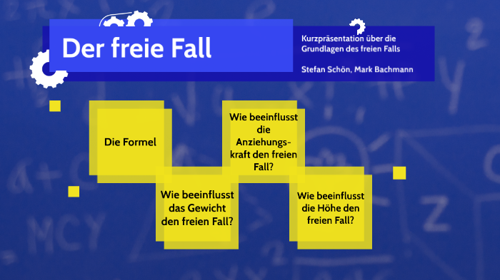 Physik - Freier Fall by Stefan Schön on Prezi