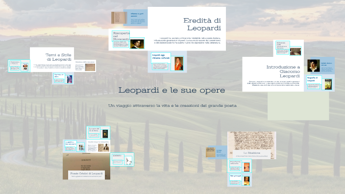 Leopardi e le sue opere by Eleonora Colella on Prezi