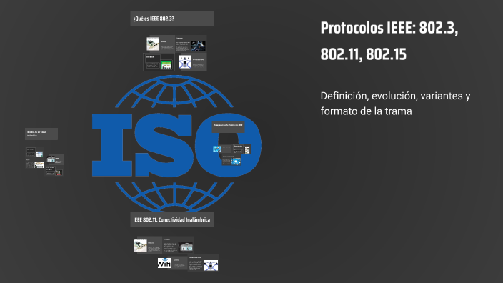 Protocolos IEEE: 802.3, 802.11, 802.15 by GUILLERMO ESQUIVEL RUIZ on Prezi