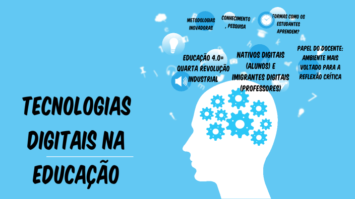 Tecnologias Digitais na Educação by Margarida Pontes Timbó on Prezi