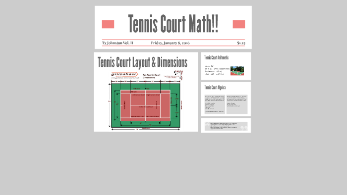 Tennis Court Math!! by ty johnston on Prezi
