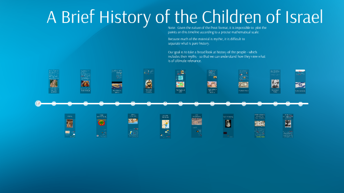 A Brief History of the Children of Israel by Michael Geelan on Prezi