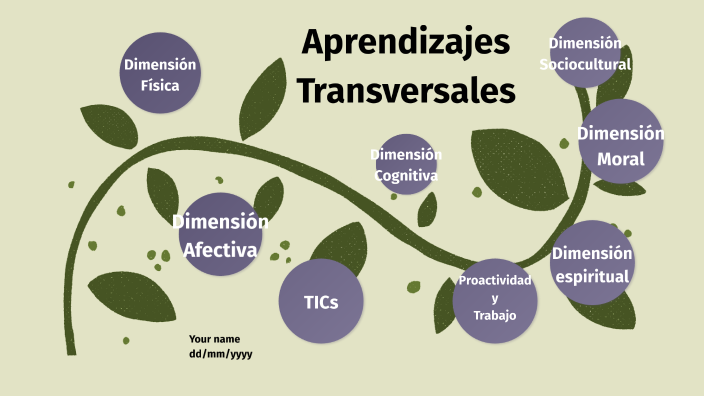 Objetivos de aprendizajes transversales by PAULA TAMARA GONZALEZ ...