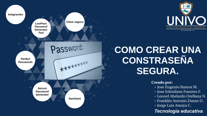 Crea una clave segura con estos generadores de contraseñas by José ...