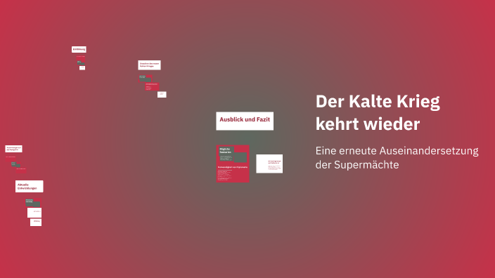 Der Kalte Krieg kehrt wieder by Lea Fill on Prezi