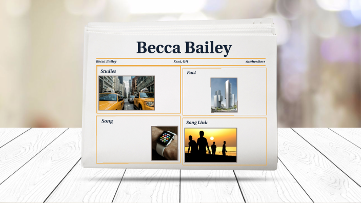 Bailey- Introduction by Becca Bailey on Prezi