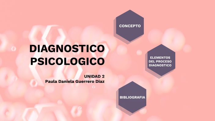 Diagnostico psicologico by Daniela Guerrero
