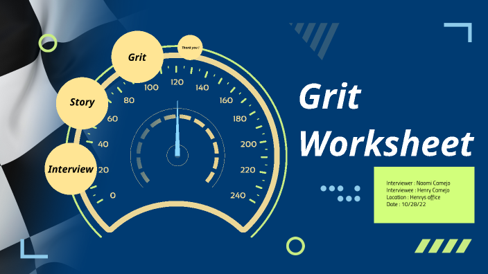 Grit Worksheet by Naomi gabriela on Prezi