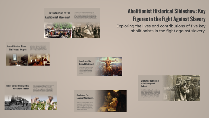 Abolitionist Historical Slideshow: Key Figures in the Fight Against ...