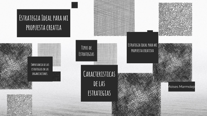 Estrategia ideal para mi propuesta creativa by Moises Marmolejo on Prezi