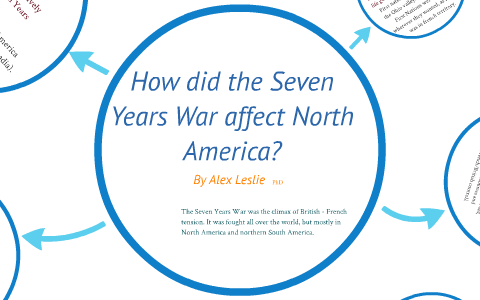 How did the seven years war affect North America? by Alex Leslie on Prezi