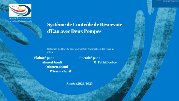 Système de Contrôle de Réservoir d'Eau avec Deux Pompes by ahmed jamli ...