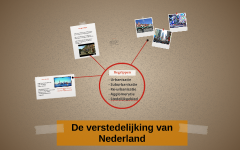 Paragraaf 1.3: De verstedelijking van Nederland by Roel Op den Kamp on ...