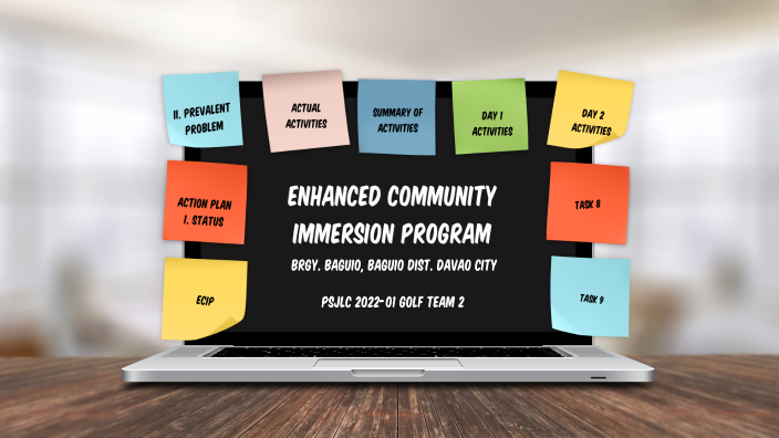 Enhanced Community Immersion Program by Bhadz Villaflor on Prezi
