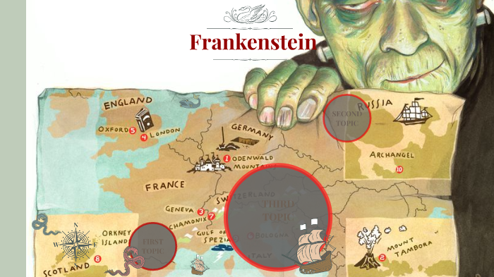 Frankenstein map by Mari Giggee on Prezi