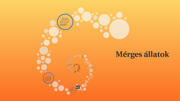 Mérges állatok by Balázs Erdei on Prezi