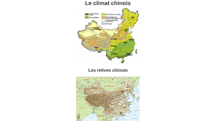 Le climat chinois by zhao junyang on Prezi