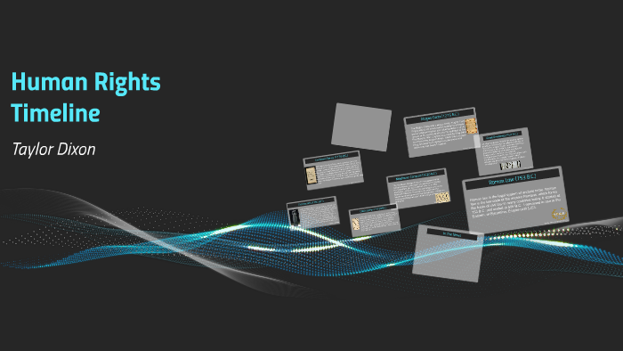 Human Rights Timeline by Taylor LD on Prezi