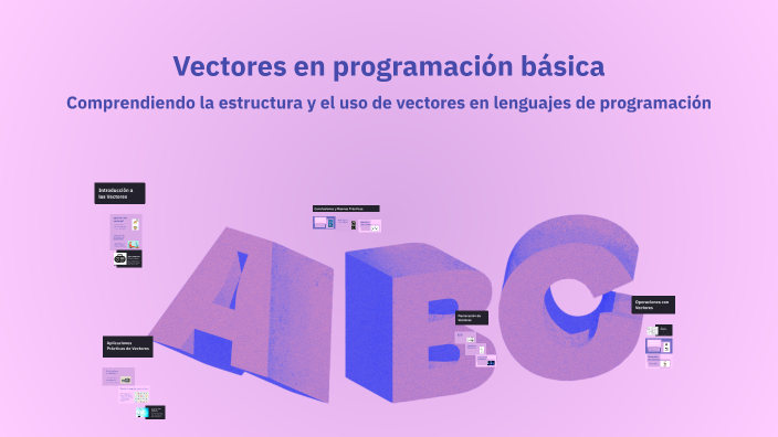 Vectores en programación básica by Genesis Mosqueda on Prezi