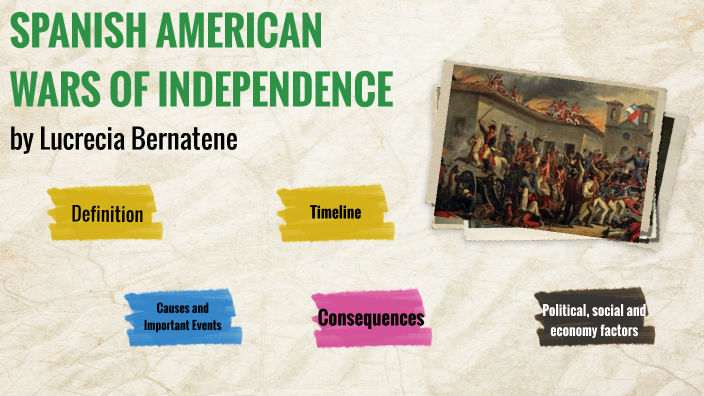 Spanish American Wars of Independence Intercultural by Lucrecia ...