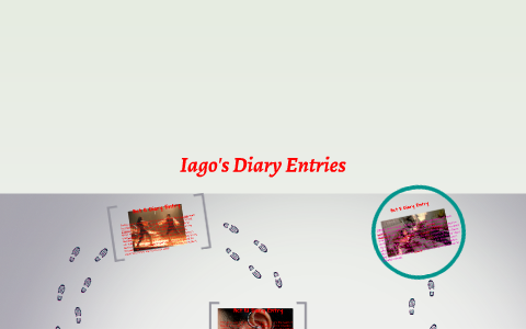 Iago's Diary Entries by Angello Gonzaelz on Prezi