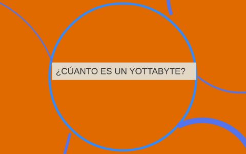 ¿CÚANTO ES UN YOTTABYTE? by Patty Páez on Prezi