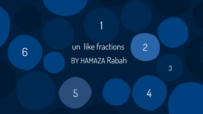 Understanding Fractions by Ali Rabah on Prezi