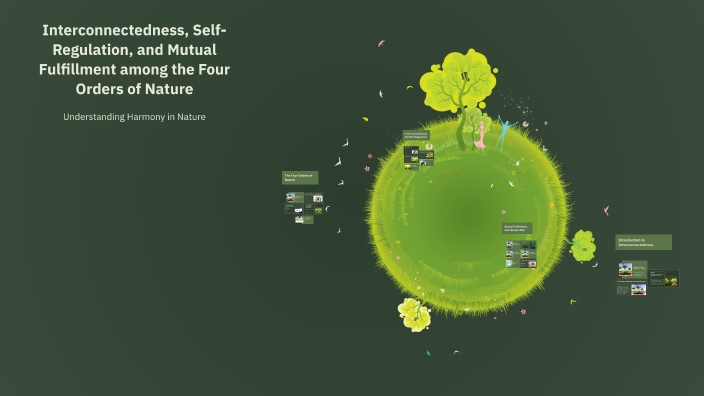 Interconnectedness, Self-Regulation, and Mutual Fulfillment among the Four Orders of Nature by ...