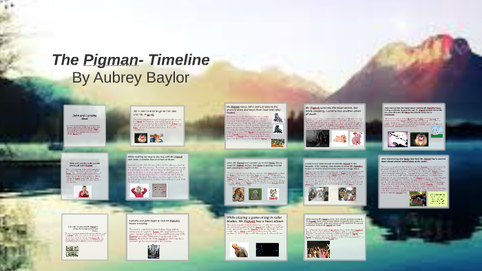 The Pigman Timeline by Aubrey Baylor on Prezi
