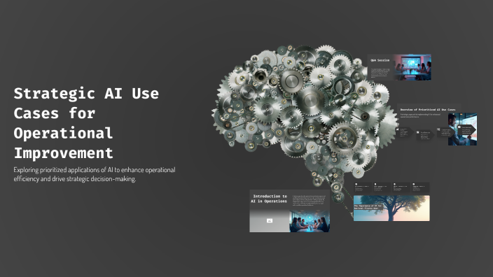 Strategic AI Use Cases for Operational Improvement by Sam Al-Habsi on Prezi