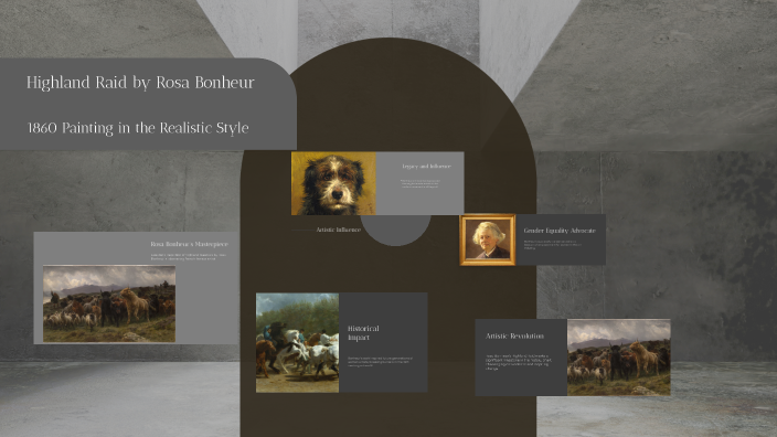 Highland Raid by Rosa Bonheur by Techie Prof on Prezi