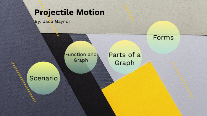 Projectile Motion Infographic by Jada Gaynor on Prezi