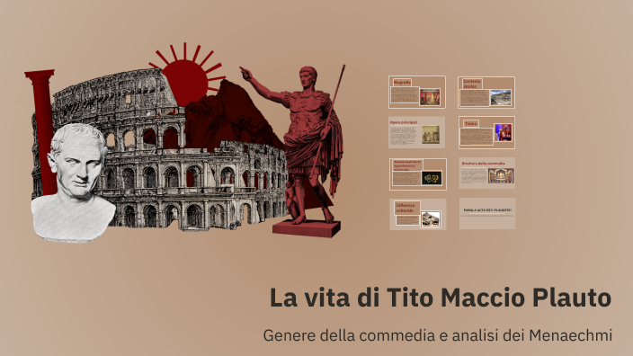 Titus Maccius Plautus vita, genere della commedia e commedia dei ...