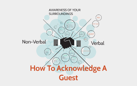 How To Properly Acknowledge A Guest by michael cooney on Prezi