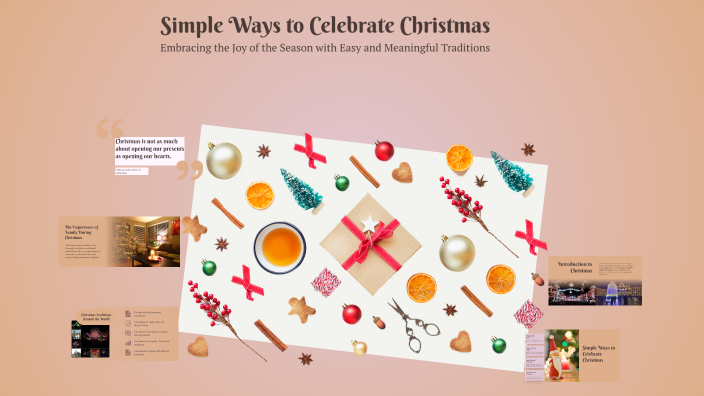 Simple Ways to Celebrate Christmas by Nang mai Marip on Prezi