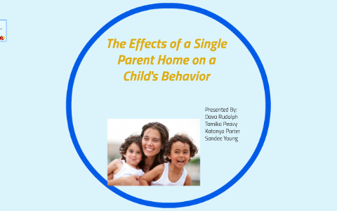 The Effects of a Single Parent Home on a Child's Behavior by Sandee ...