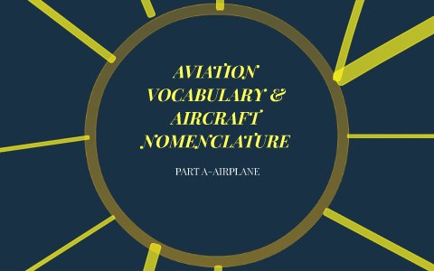 AVIATION VOCABULARY & AIRCRAFT NOMENCLATURE by sharkferkq shield on Prezi