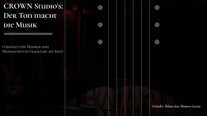 CROWN Studio's: Der Ton macht die Musik by Delano Montero on Prezi