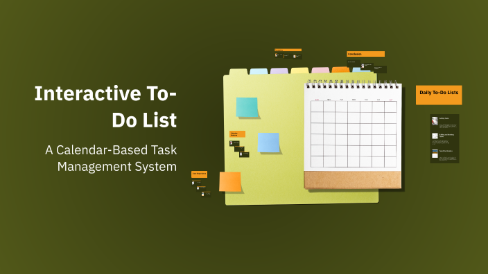 Interactive To-Do List by Sarah Craige on Prezi